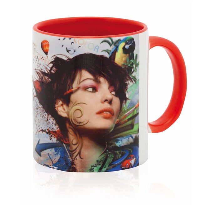 Mug Color Interno y Oreja 11 Oz - Regalos Corporativos Medellin
