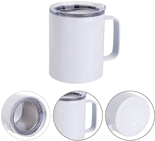 Mug en Acero con Tapa Transparente - Regalos Corporativos Medellin