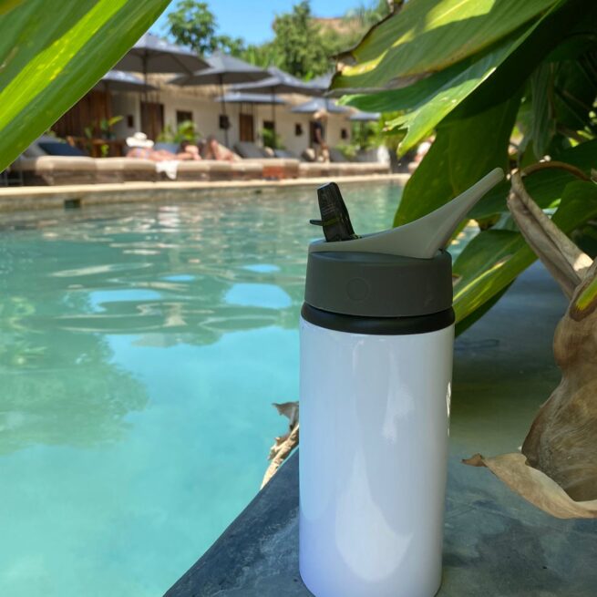 Termo Aluminio Trix para Sublimacion 600ml - Regalos Corporativos Medellin